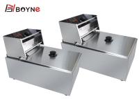 China Commercial Single Tank Electric Fryer 8L Capacity 3250W 220V for Snack Food for sale