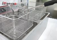 China 6.5kW Stainless Steel Electric Fryer 8L Capacity 220V for Snack Food for sale
