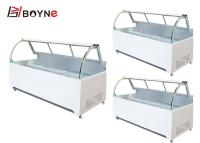 China Commercial Cake Display Chiller 900mm 1200mm with Marble Base Behind Door for sale