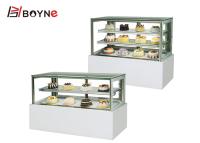 China Japaese Style Right Angle Two Layers Cake Display for bakery shop for sale