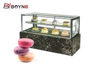 China Japaese Style Right Angle Two Layers Cake Display for bakery shop for sale