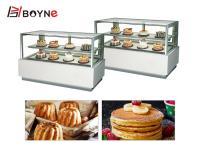 China Japaese Style Right Angle Two Layers Cake Display for bakery shop for sale