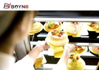 China Japaese Style Right Angle Two Layers Cake Display for bakery shop for sale