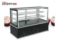 China Japanese Style Right Angle Three-Layers Cake Freezer E Type for bakery shop for sale