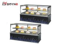 China Japanese Style Right Angle Three-Layers Cake Freezer E Type for bakery shop for sale