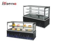 China Japanese Style Right Angle Three-Layers Cake Freezer E Type for bakery shop for sale