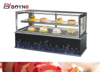 China Japanese Style Right Angle Three-Layers Cake Freezer E Type for bakery shop for sale