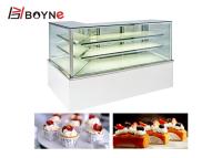 China L Type Two Layers Corner Display Freezer Can Custom -Made The Size for sale