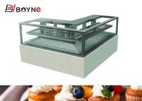 China L Type Two Layers Corner Display Freezer Can Custom -Made The Size for sale