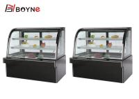 China Fan Cooling R134A Refrigerated Pastry Display Case with Marble Base for sale