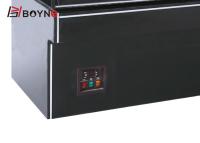 China Curve Type Front Opened Refrigerated Cake Display Case Pastry Display Chiller for sale
