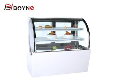 China Fan Cooling Arc Type Three Layer Cake Showcase Fridge 1200mm 220V for sale