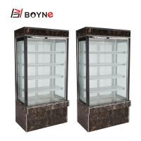 China 6 Layer SS Vertical Cake Display Case Good Heat Preservation for sale