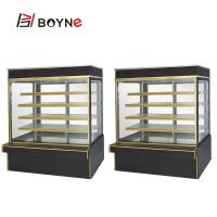 China 6 Layer SS Vertical Cake Display Case Good Heat Preservation for sale