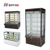 China 6 Layer SS Vertical Cake Display Case Good Heat Preservation for sale