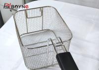 China Stainless Steel 201 Single Tank Electric Fryer 20L 6000W for Commercial Kitchen for sale
