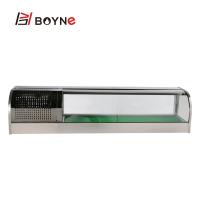 China 340KW Cake Display Case Single Or Double Layers Sushi Fridge Cabinet for sale