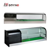 China 340KW Cake Display Case Single Or Double Layers Sushi Fridge Cabinet for sale