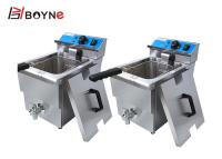 China 3.3kw 12L Commercial Electric Fryer Stainless Steel Fast Food Restaurant Equipment for sale