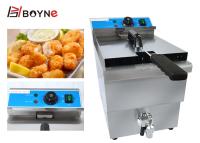 China 3.3kw 12L Commercial Electric Fryer Stainless Steel Fast Food Restaurant Equipment for sale