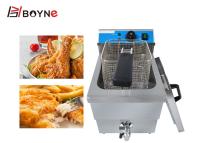 China 3.3kw 12L Commercial Electric Fryer Stainless Steel Fast Food Restaurant Equipment for sale