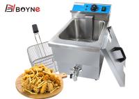 China 3.3kw 12L Commercial Electric Fryer Stainless Steel Fast Food Restaurant Equipment for sale
