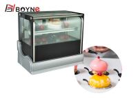 China Desktop Stainless Steel Cake Display Freezer Dynamic Cooling For Supermarket for sale
