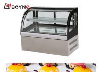 China Desktop Stainless Steel Cake Display Freezer Dynamic Cooling For Supermarket for sale