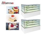 China L Type 2 Layer Cake Display Case Refrigeration with Socep Compressor 220V for sale