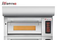 China SS430 Touch Screen 4 Deck 12 Tray Electric Bakery Deck Oven 22.6kW 380V for sale