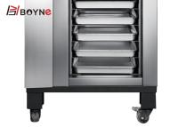 China 380V Four Trays Bakery Deck Oven With Cabinet Digital Temperature Control for sale