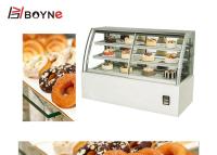 China European Type Three Layer Cake Display Cabinet R134A Auto Defog for sale