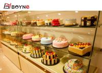 China 5 Layer Open Type Cake Display Showcase R134A 1800W for sale