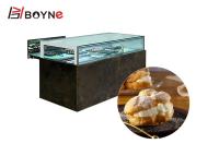 China Open Front Display Drawer Cabinet 650W Refrigerator for Sweety Chocolate 220V for sale