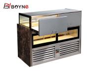 China Open Front Display Drawer Cabinet 650W Refrigerator for Sweety Chocolate 220V for sale