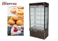 China 6 Deck Vertical Cake Showcase Air Cooling Anti Frost Chiller 220V 900mm for sale