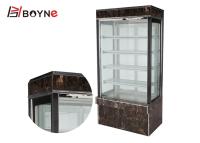 China 6 Deck Vertical Cake Showcase Air Cooling Anti Frost Chiller 220V 900mm for sale