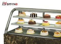 China 6 Deck Vertical Cake Showcase Air Cooling Anti Frost Chiller 220V 900mm for sale