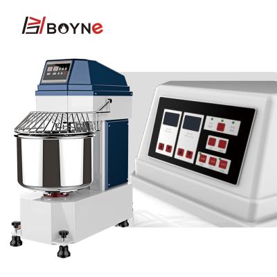 China 30L Double Speed Spiral Mixer Machine 1.5KW 220V Commercial Dough Mixer for sale