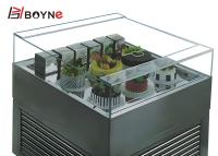 China Hotel R134A Cake Display Case With Fire - Proof Apron Panel for sale