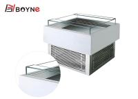 China Double Side Opened Cake Display Case 1150W Electronic Control Commercial Bakery Chiller for sale