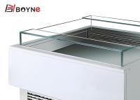 China Double Side Opened Cake Display Case 1150W Electronic Control Commercial Bakery Chiller for sale