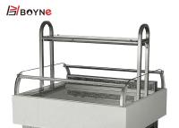 China 1350W Dynamic Cooling Cake Display Case Open Type Single Layer 220V 1800mm for sale