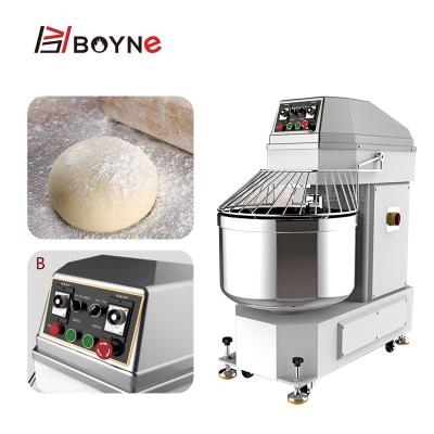 China Two Speed 7.5KW 100L Spiral Mixer Machine Easy To Opration for sale