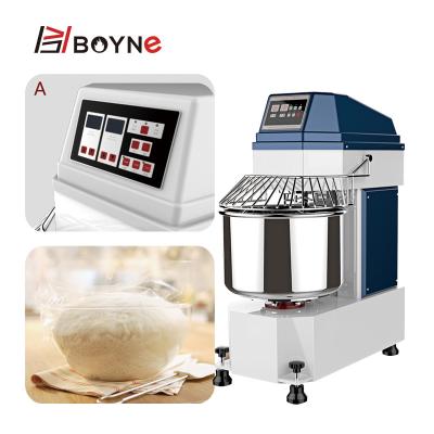 China 200L 8kW Commercial Spiral Dough Mixer Machine 380V for Bakery Hotel for sale