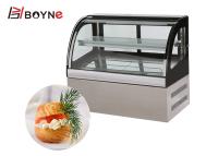 China Marble Base 450W R134A Cake Display Case For Bread House for sale