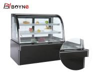 China Curve Type Three Layer Cake Display Case Pastry Display Chiller for sale