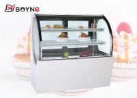 China Fan Cooling Three Layer Cake Display Case 900mm 220V for Restaurant Coffee Shop for sale