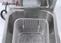 China Commercial 4L Single Tank Electric Deep Fryer 2.86kW 220V Stainless Steel for sale