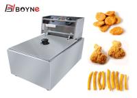 China Commercial 8 Liter Electric Single Tank Table Top Deep Fryer 3.25kW 220V for sale